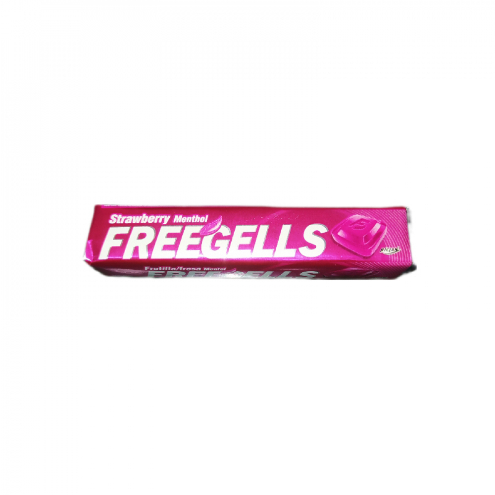 Freegells strawberry menthol flavoured hard candy (27.9 g) | Online ...