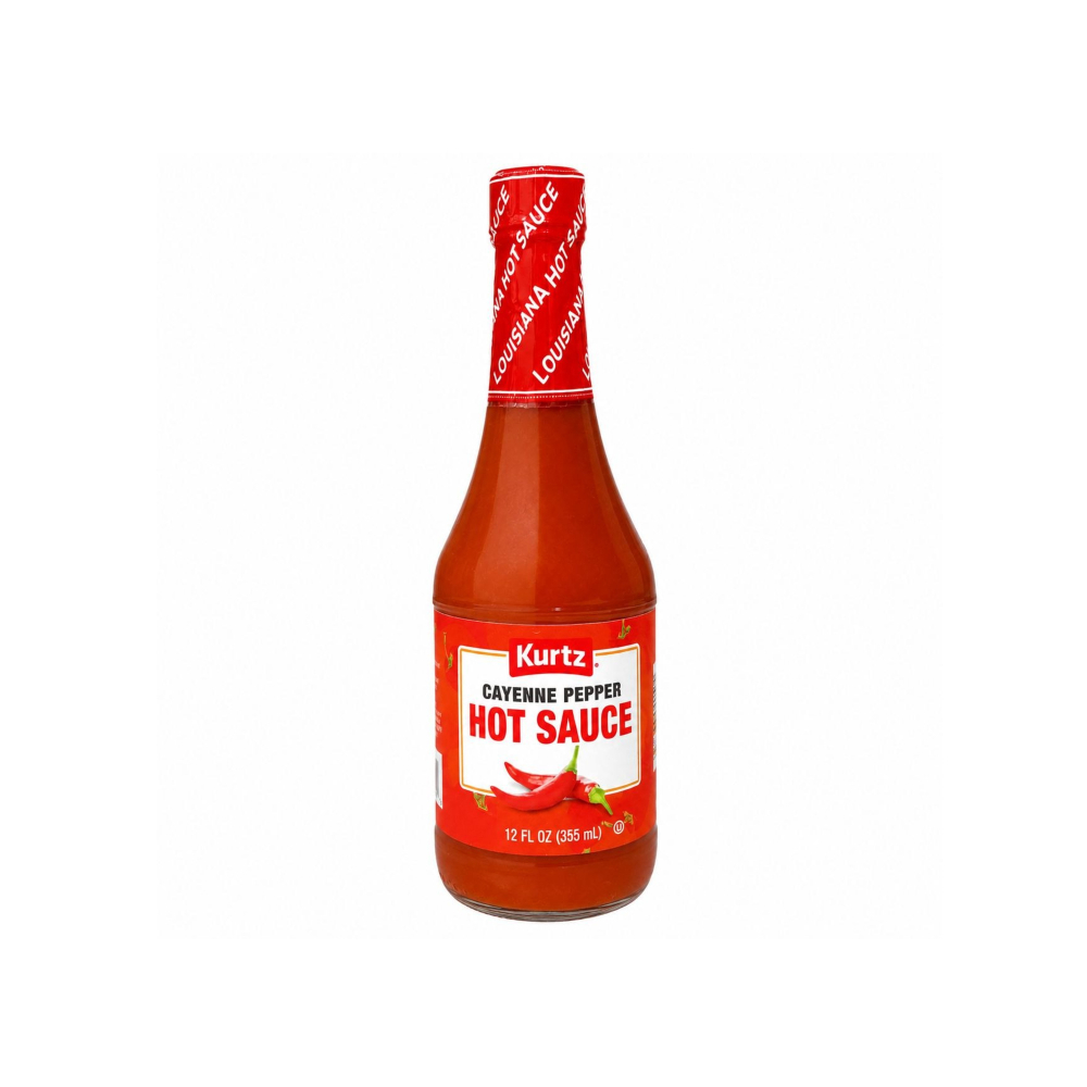 CompreMarket - Salsa picante de pimienta de cayena Kurtz (355 ml / 12 ...