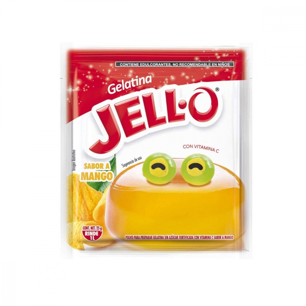 Jell-O mango flavor gelatin (25 g) | Online Agency to Buy and Send Food ...