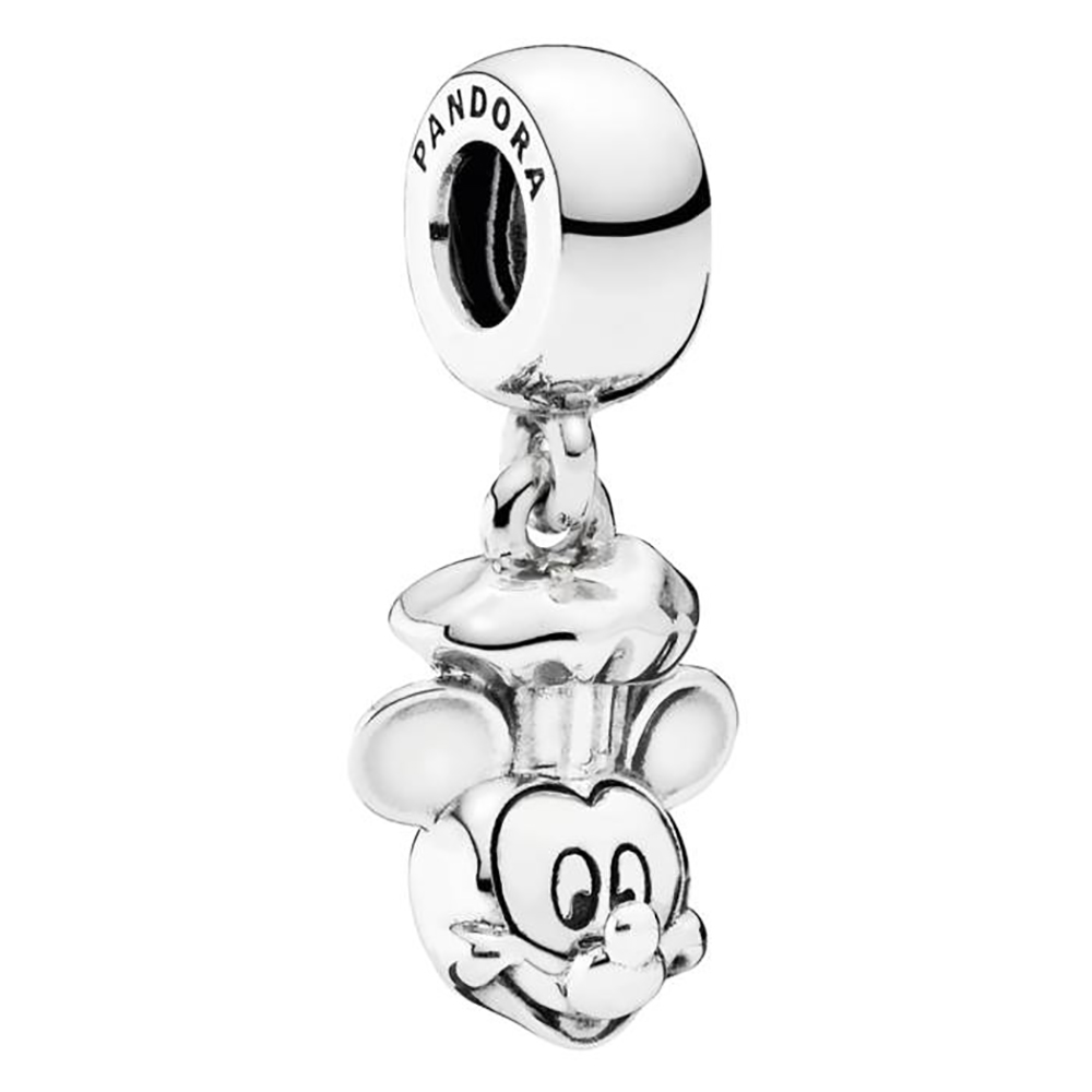 Mercatoria - Charm Colgante Plata Diseño Pandora Chef Mickey Mouse de ...