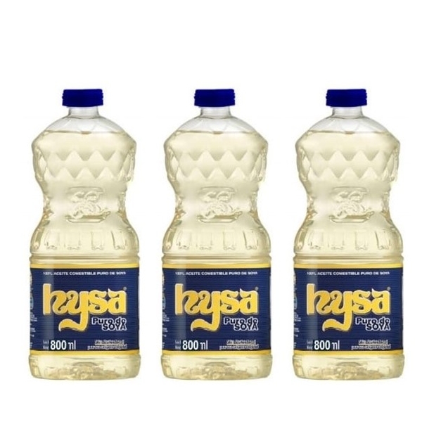 Pure soybean oil Hysa (3 x 800 ml) | Online Agency to Buy and Send Food ...
