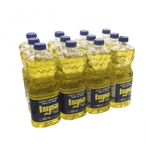 Pure soybean oil Hysa (12 x 800 ml) | Online Agency to Buy and Send ...