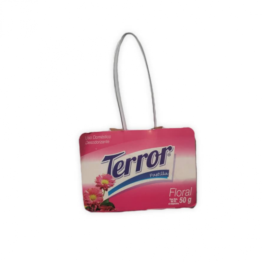 Pastilla sanitaria desodorante aroma floral Terror (50 g / 1.76 oz ...