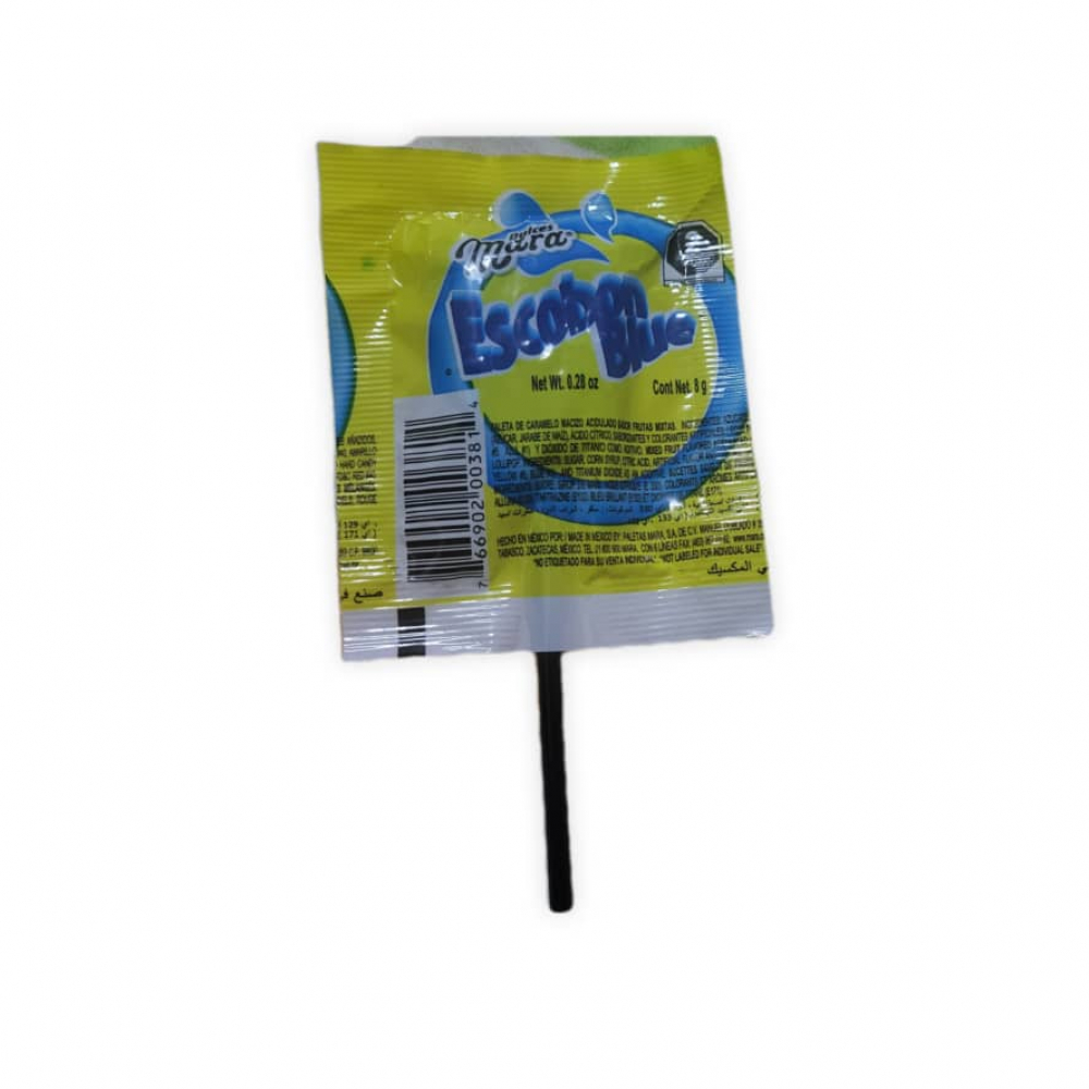 Paleta de caramelo Escobón Blue (8 g) | Supermarket 23 es una Tienda ...