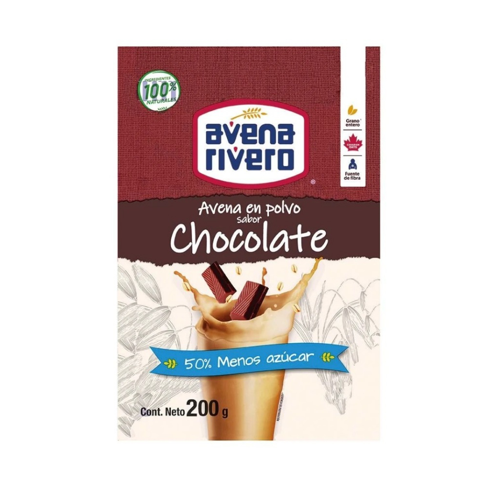 Rivero chocolate flavor powdered oats (200 g / 7 oz) | Online Agency to ...