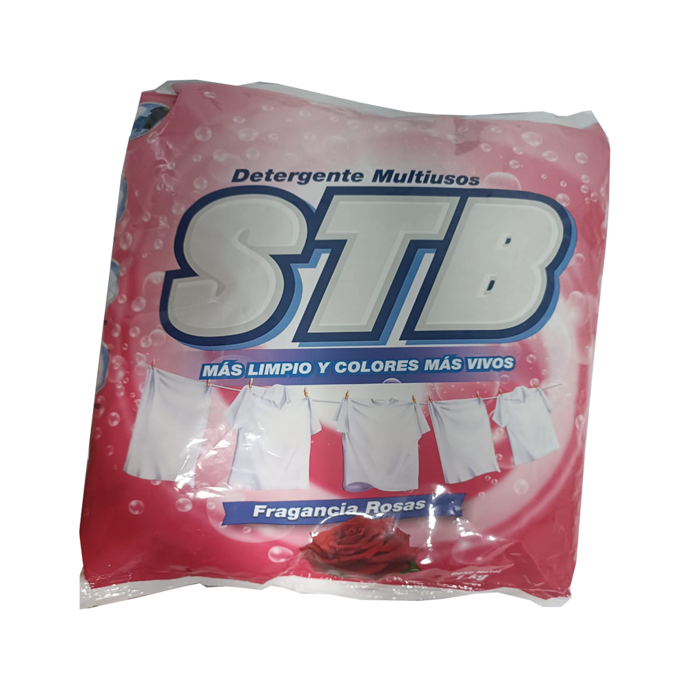 CompreMarket - Detergente en polvo con fragancia rosa STB (1 kg / 2.2 lb)