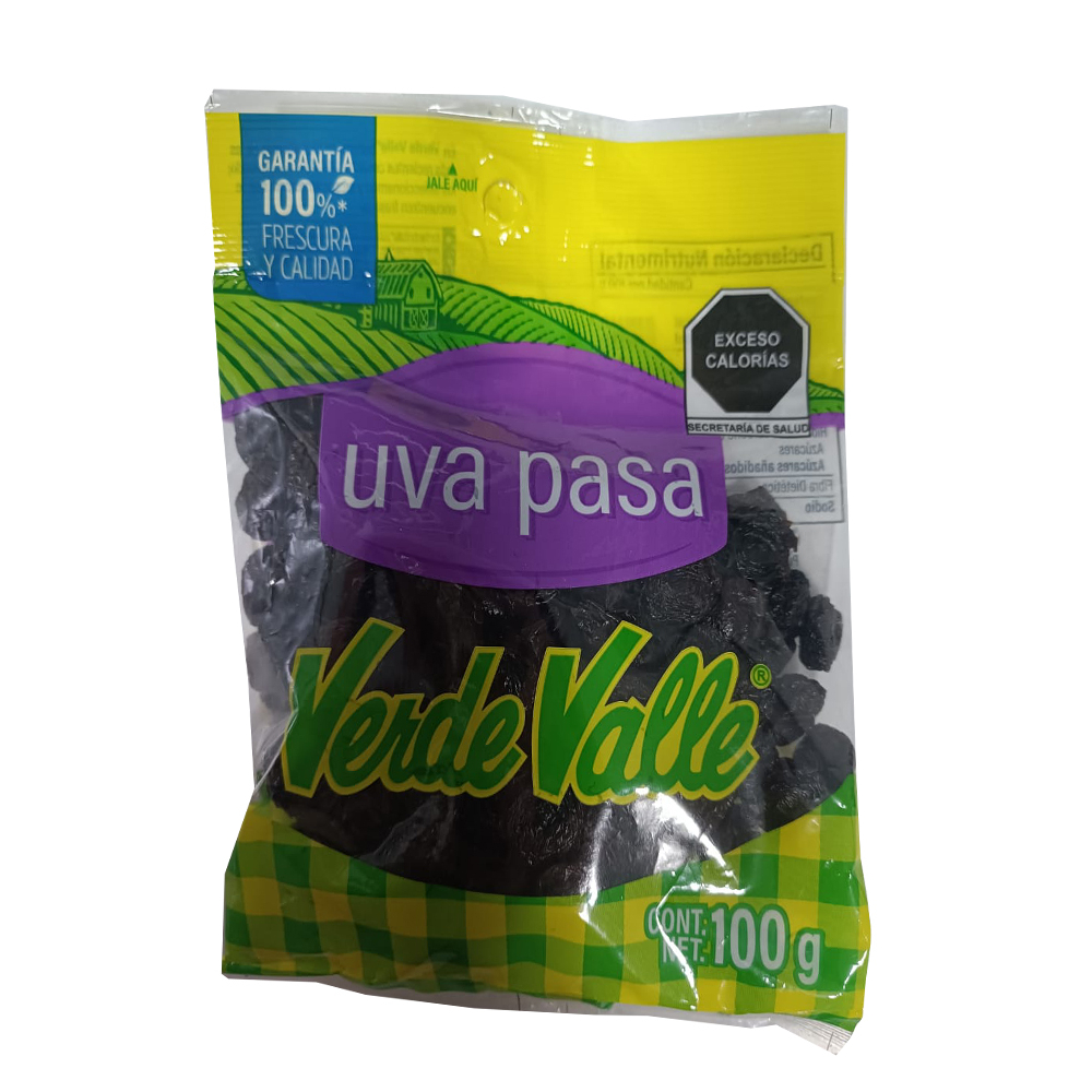 Uva pasa Verde Valle (100 g / 3.5 oz) | Supermarket 23 es una Tienda ...