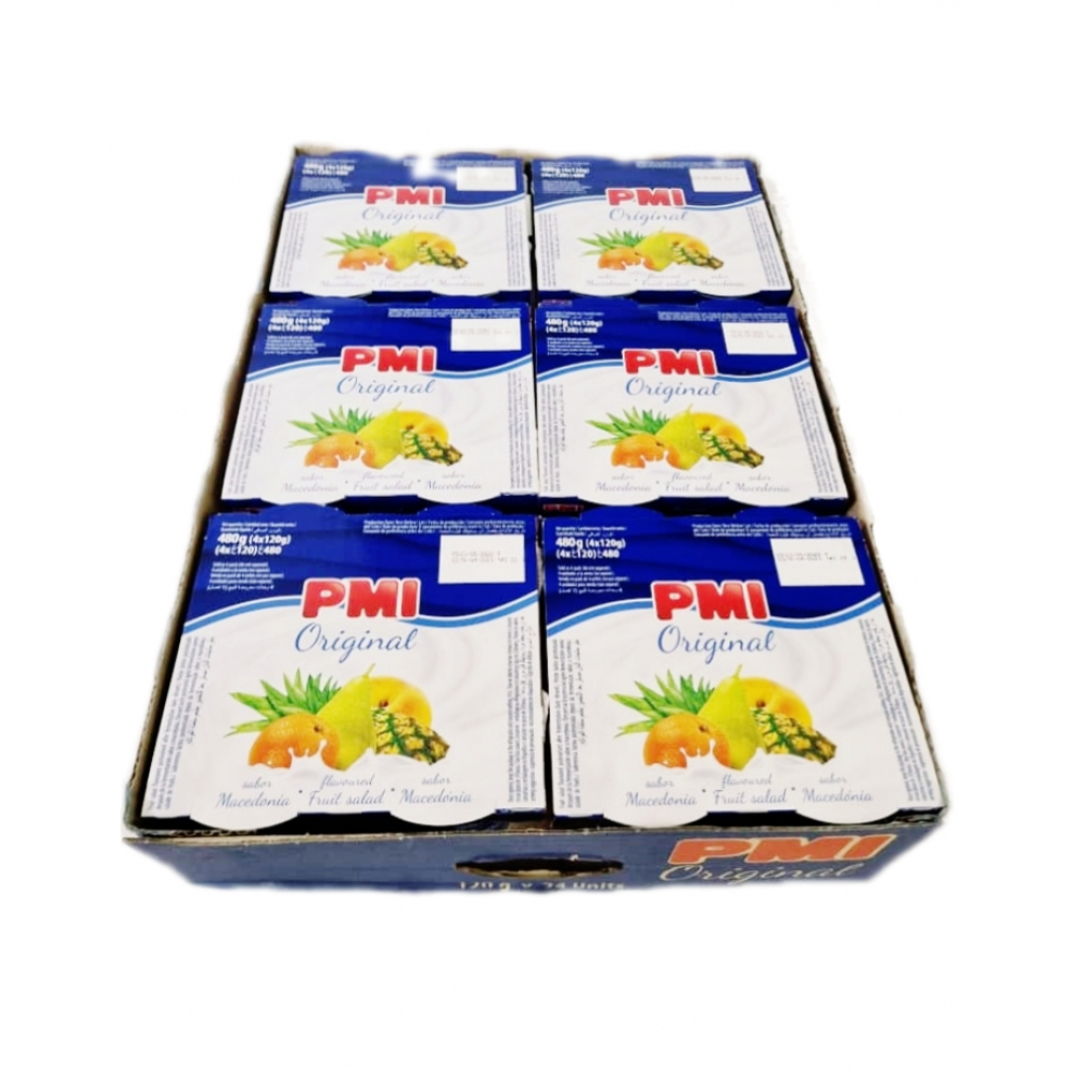 PMI Original Macedonian flavored yogurt (24 x 120 g / 4.23 oz) | Online ...