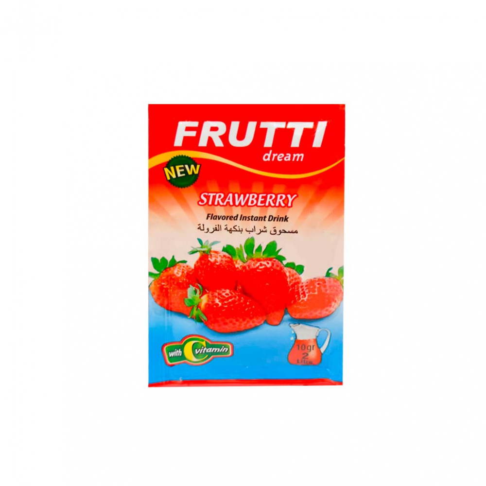 Frutti Dream instant strawberry flavoured soft drink (10 g) | Online Agency to Buy and Send Food ...