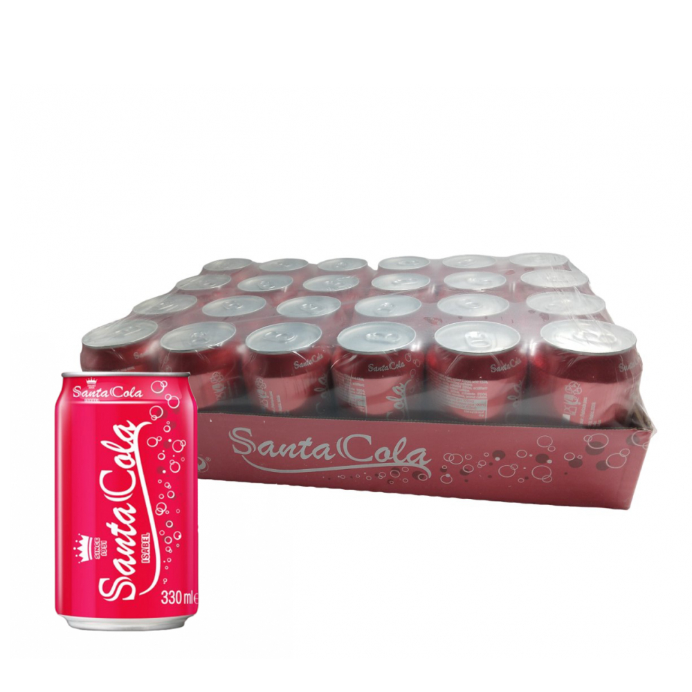Santa cola carbonated soft drink (24 x 330 ml) | Online Agency to Buy ...