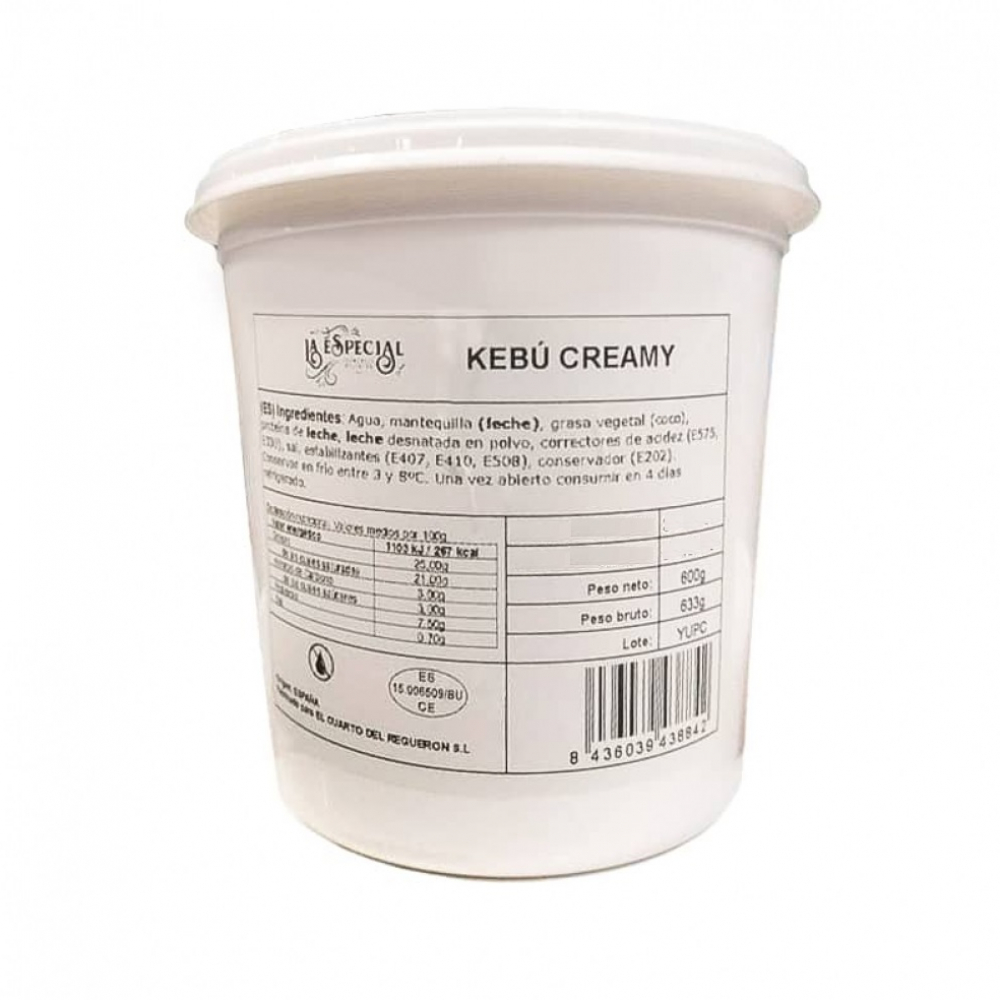 Queso crema Kebú Creamy (600 g / 1.32 lb) | Supermarket 23 es una ...