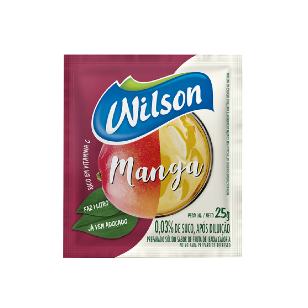 Refresco instantáneo en polvo sabor mango Wilson (25 g) | Supermarket ...