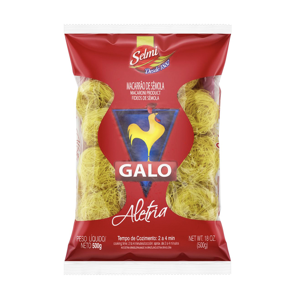 Fideos de sémola -Aletria- Galo (500 g / 1.10 lb) | Supermarket 23 es ...