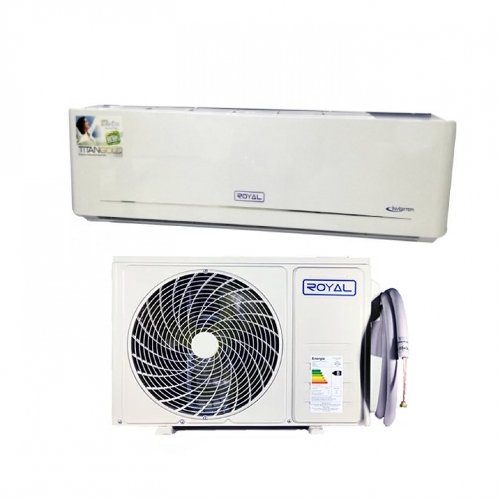 Aire acondicionado inverter -Split- de 12000 BTU Royal RSI12WT ...