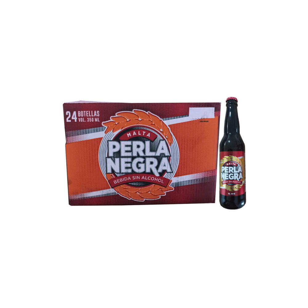 Caja de malta de botella Perla Negra (24 x 350 ml) | Supermarket 23 es ...
