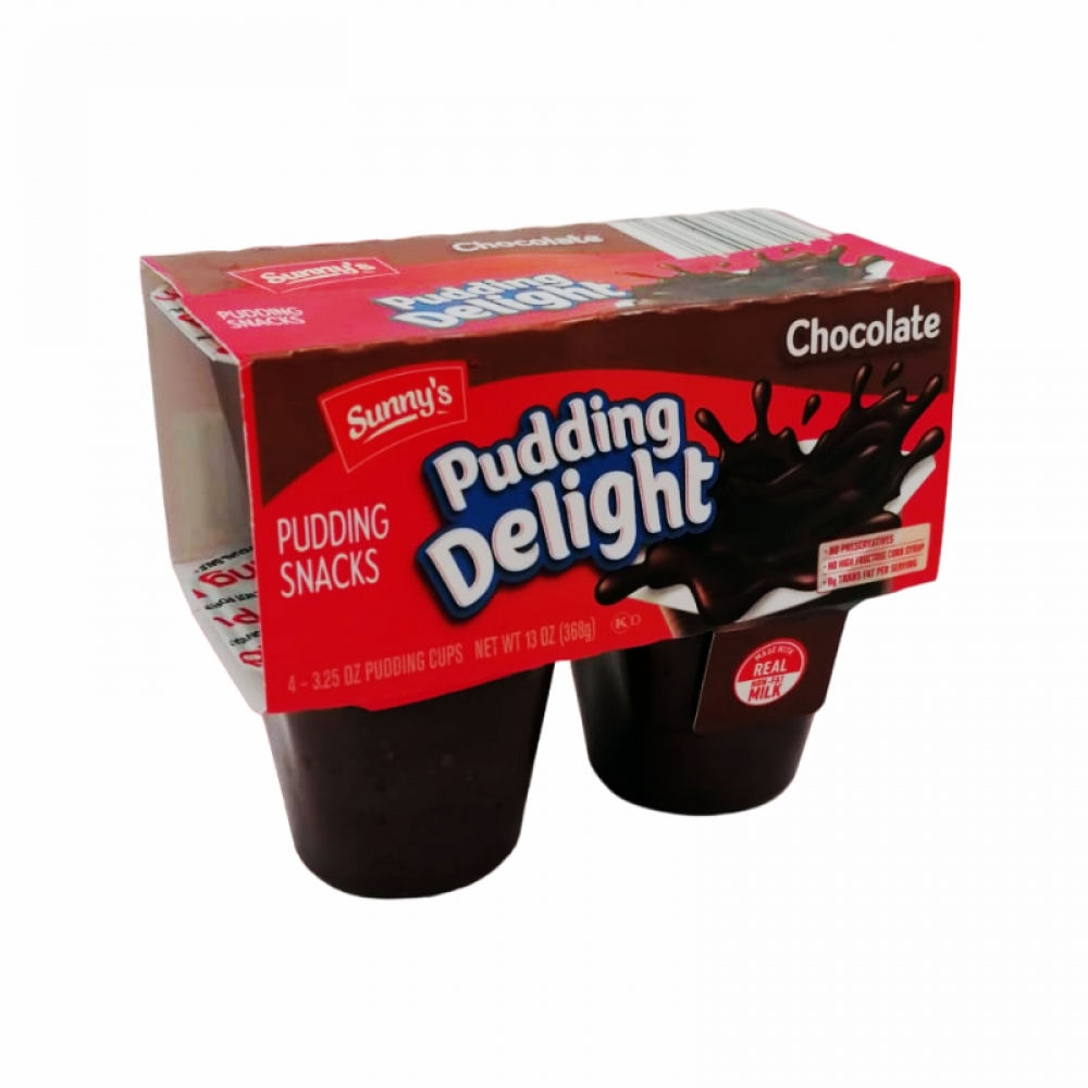 SUNNY´S Chocolate Pudding Delight Snacks (4 x 92 g / 3.25 oz) | Online ...