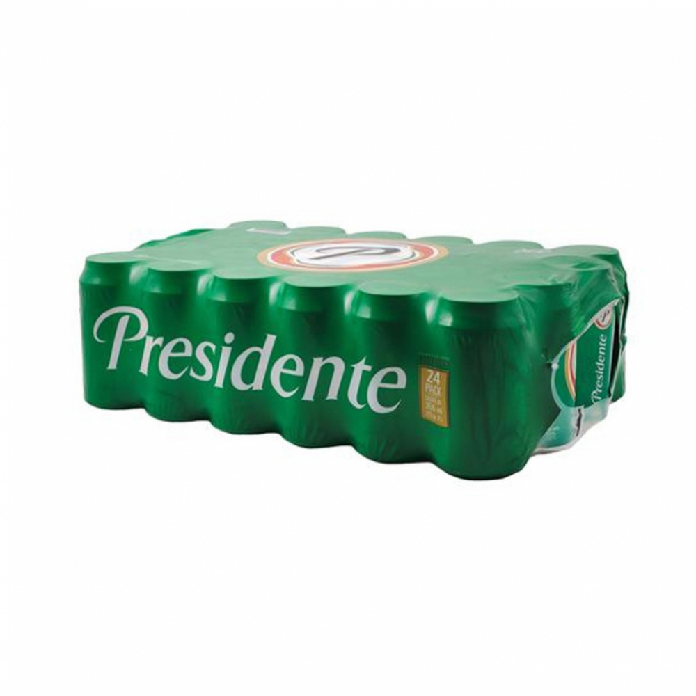 Presidente Can Beer (24 x 355 ml / 12 fl oz) | Online Agency to Buy and ...