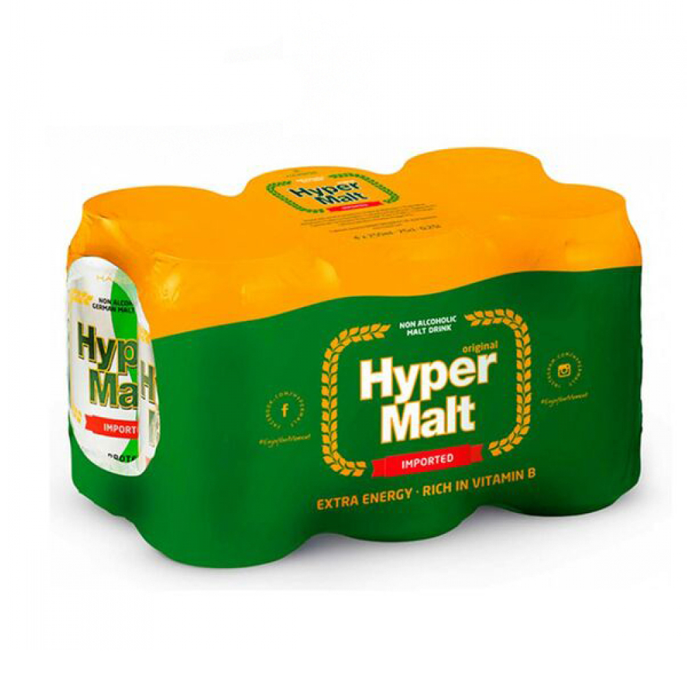 Malta sin alcohol en lata Hyper Malt (6 X 330 ml) | Supermarket 23 es ...