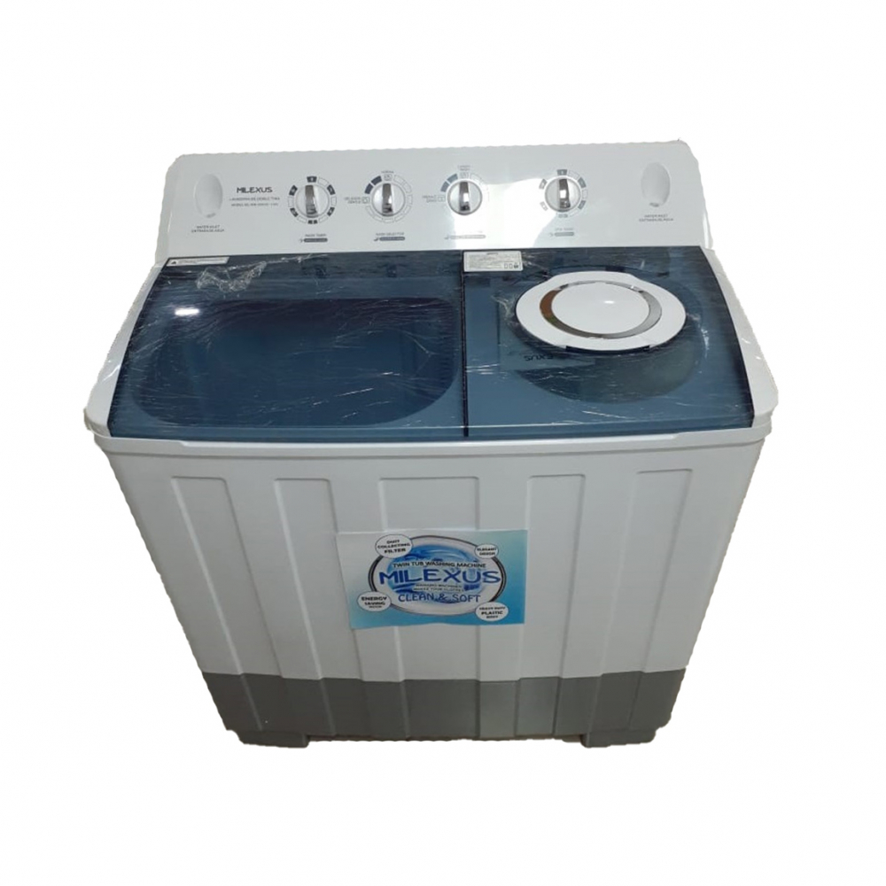 Milexus ML-WM-20KGS semi-automatic washing machine with pump 20 Kg ...