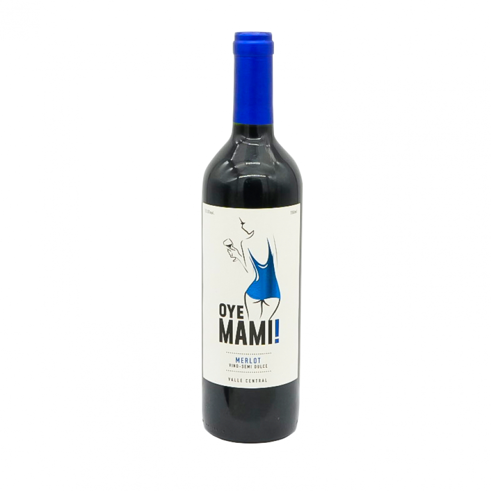 Vino -semi dulce Merlot Oye Mami (750 ml) | Supermarket 23 es una ...