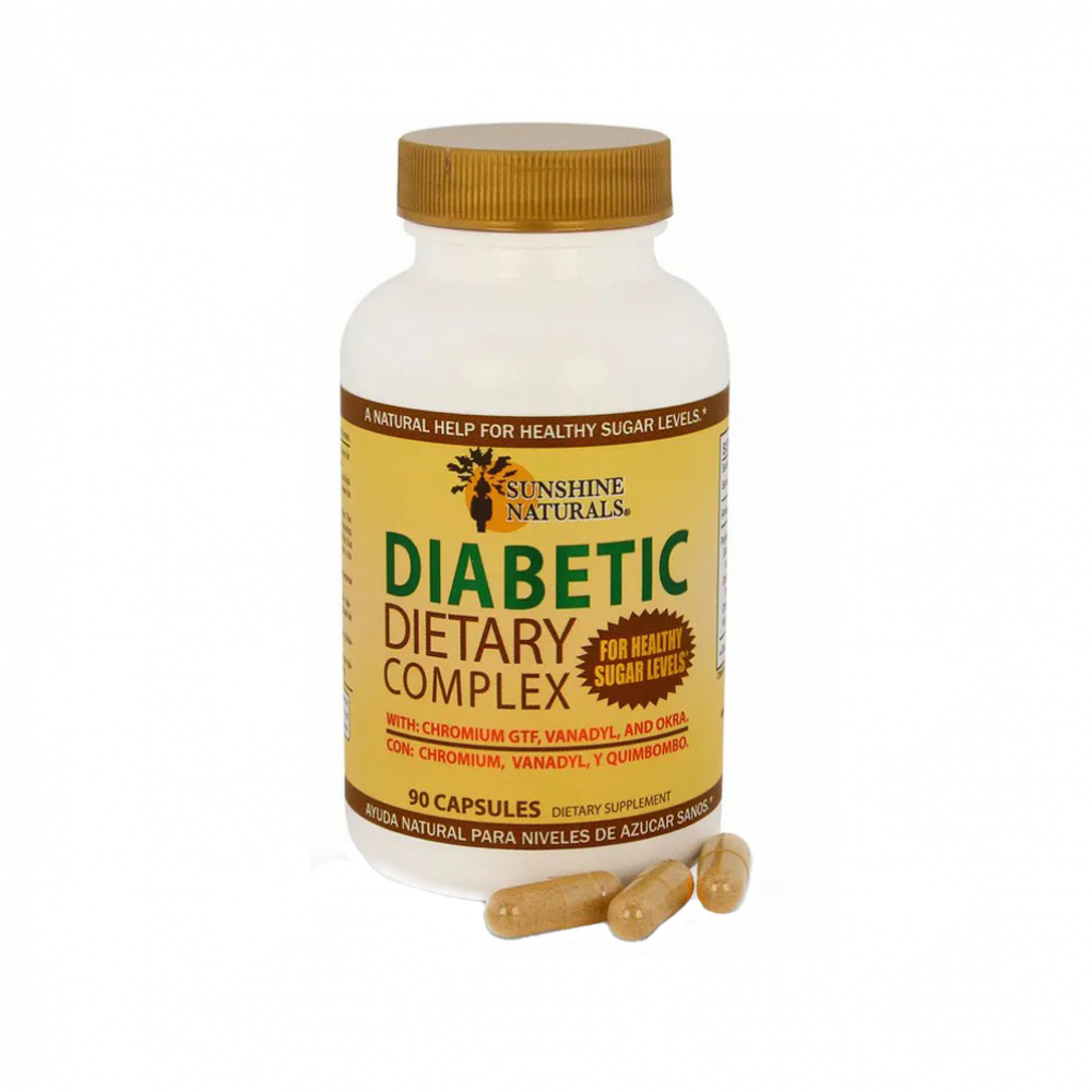 Complejo dietético para diabéticos (90 cáp... $19.49 en Cuba | Nercado