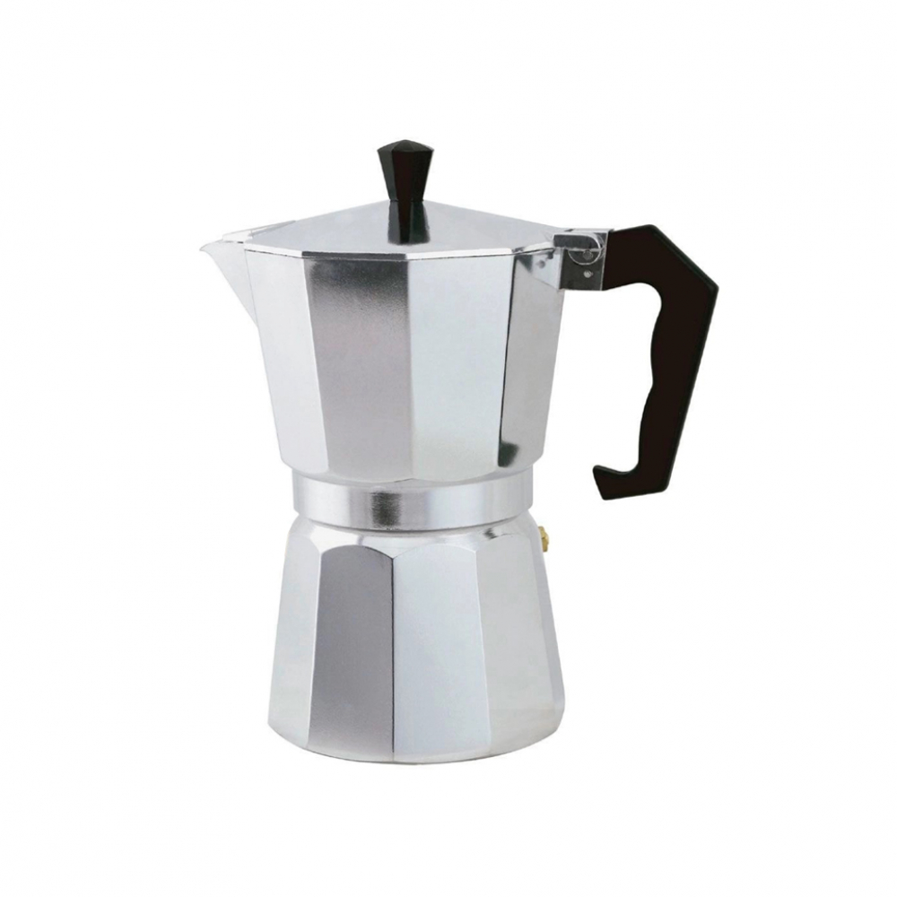 Cafetera italiana de aluminio y mango de plástico de 3 tazas ElectoCuba ...