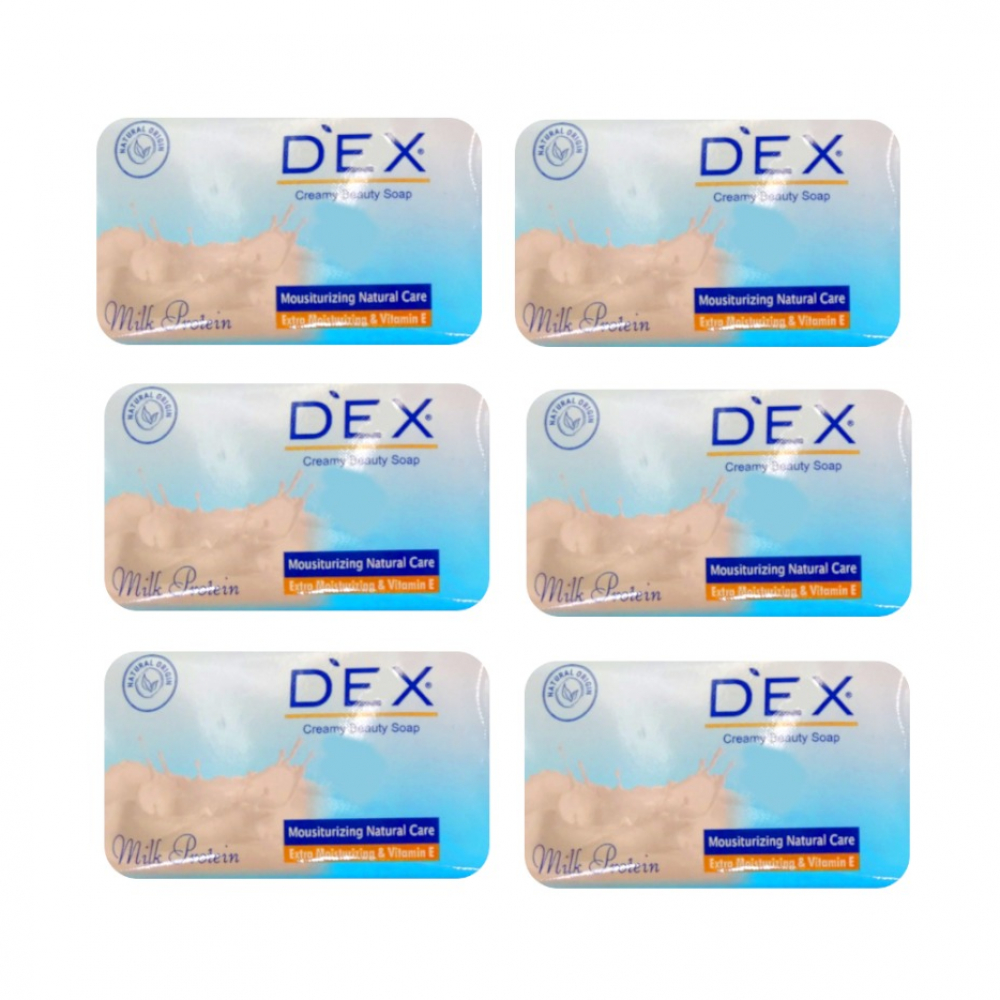 Dex milk protein toilet soap (6 x 90 g / 3.17 oz) | Online Agency to ...