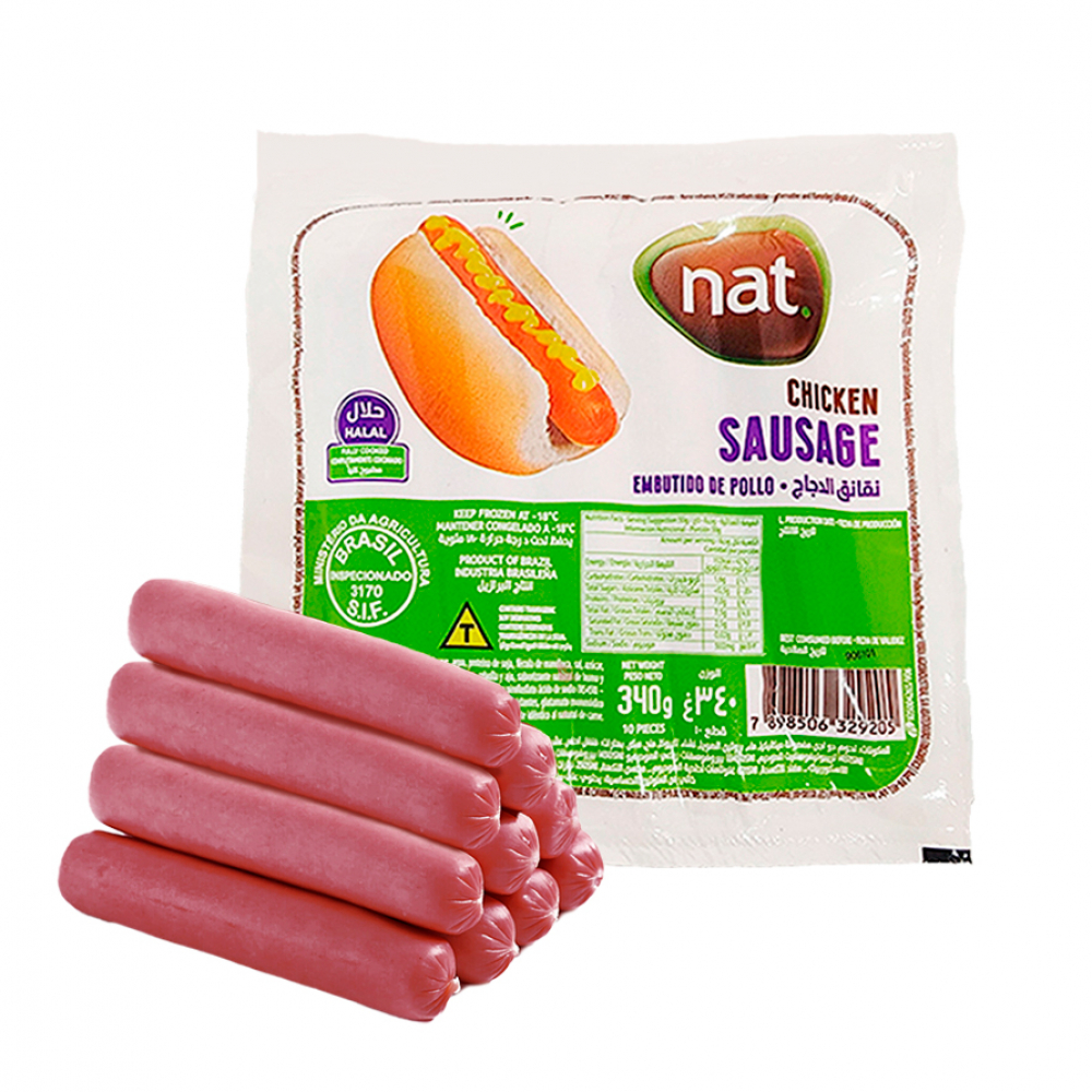 Nat chicken sausages (340 g / 12 oz) | Online Agency to Buy and Send ...