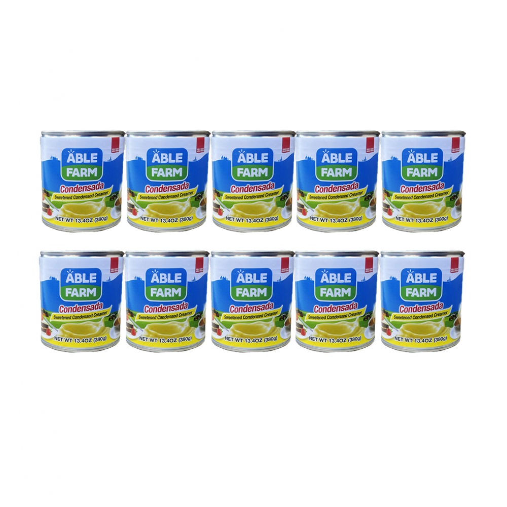 Leche condensada Able Farm (10 x 380 g / 13.4 oz) | Supermarket 23 es ...
