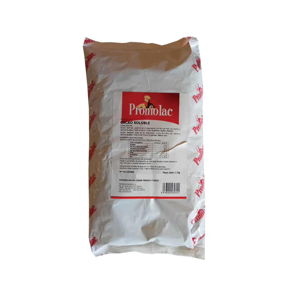Chocolate en polvo Promolac (1 kg / 2.2 lb) | Supermarket 23 es una ...