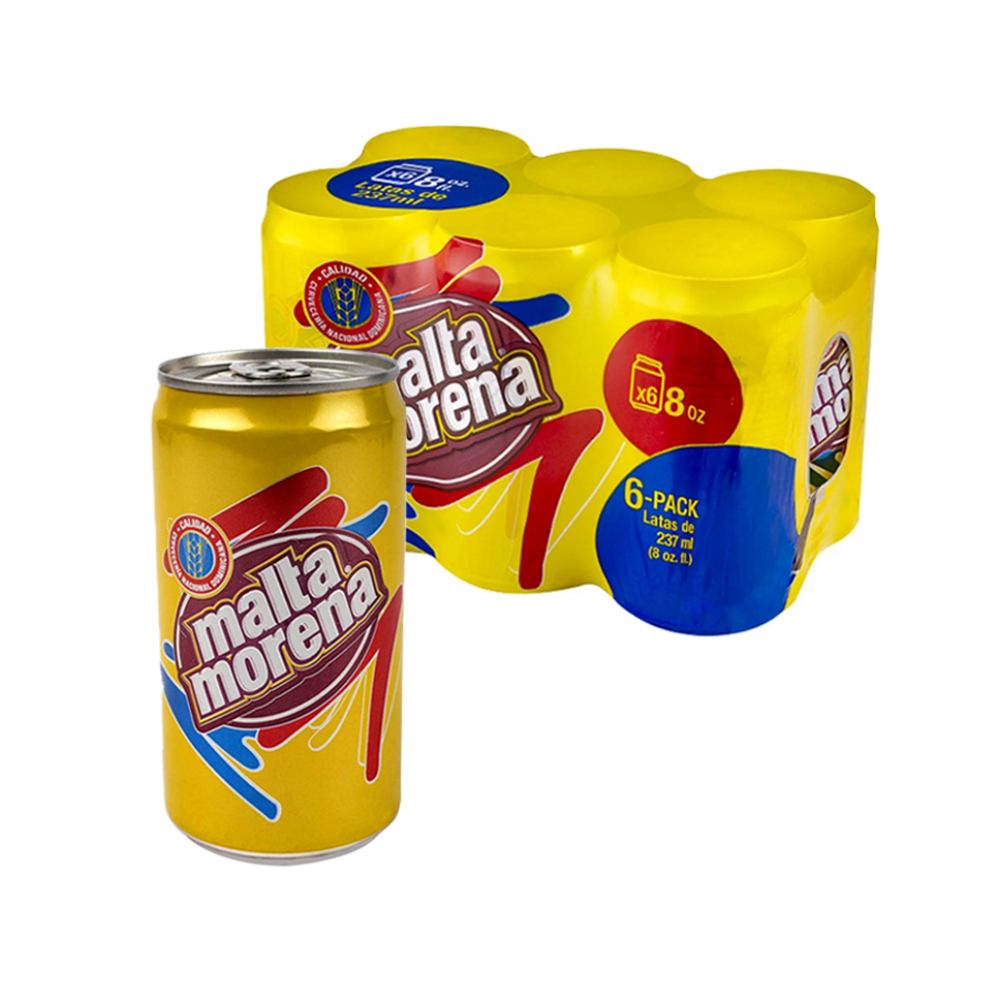 Malta Morena (6 x 237 ml / 8 oz fl) | Supermarket 23 es una Tienda para ...