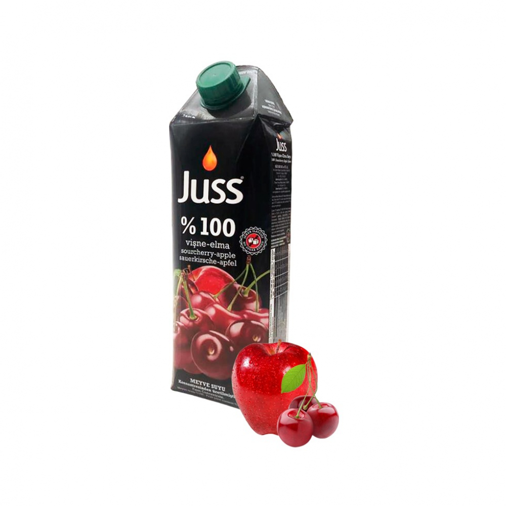 Juss 100 % cherry apple juice (1 L) | Online Agency to Buy and Send ...