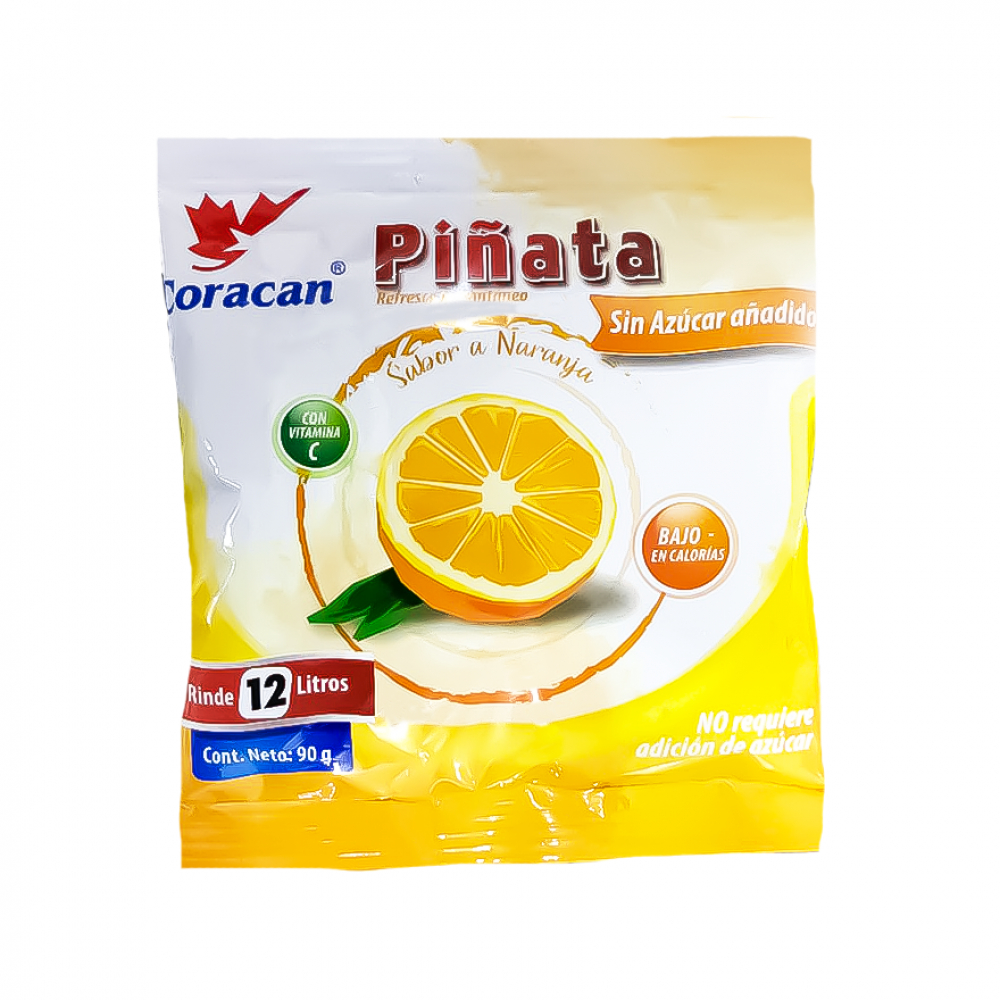 Refresco instantáneo sabor naranja Piñata (90 g / 3.17 oz ...