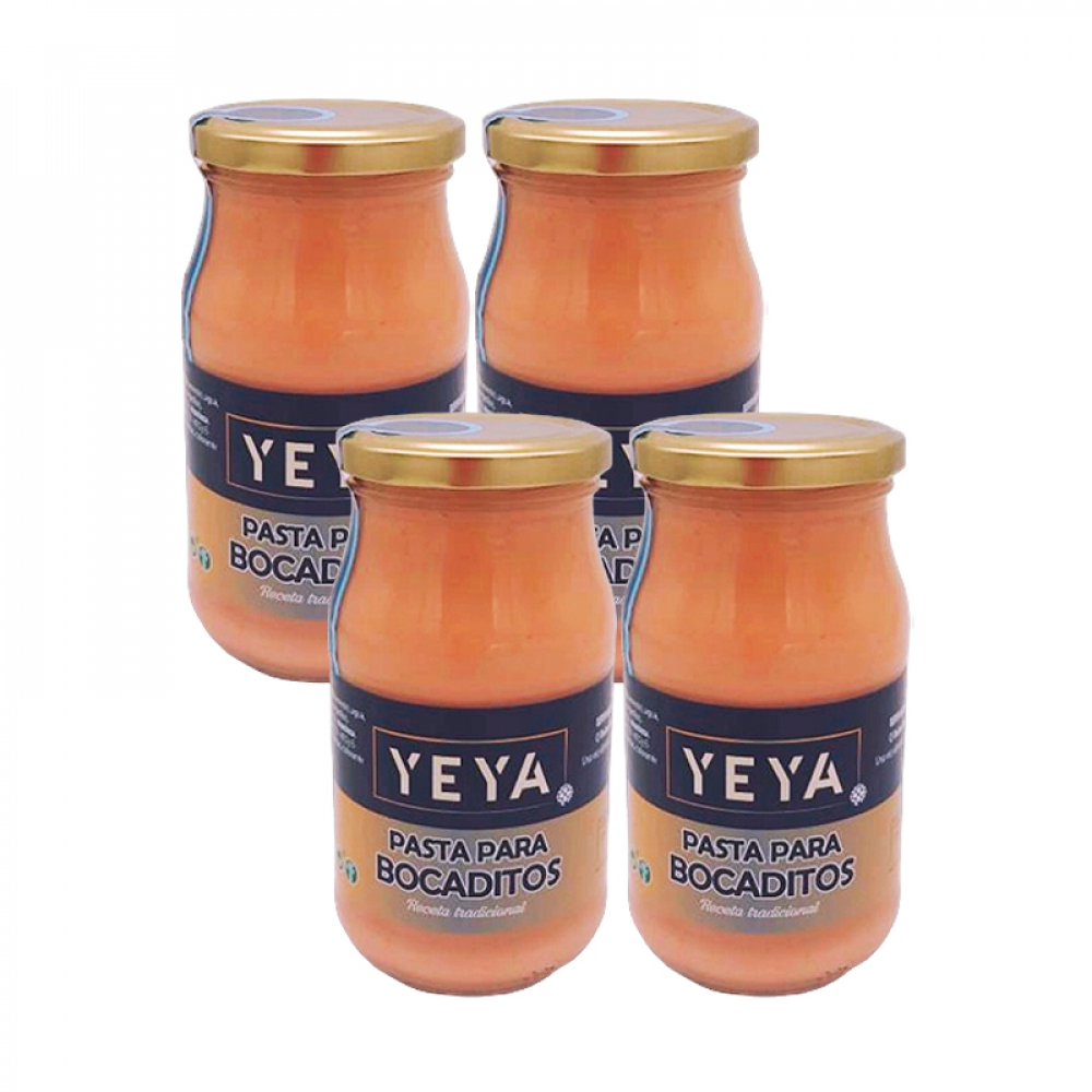 Pasta para bocaditos Yeya (4 x 465 ml) | Supermarket 23 es una Tienda ...