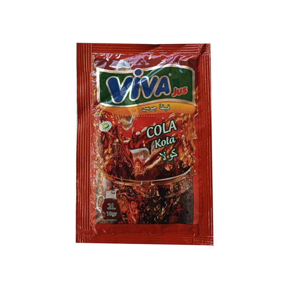 Refresco instantáneo sabor cola Viva Jus (10 g) | Supermarket23 es una ...