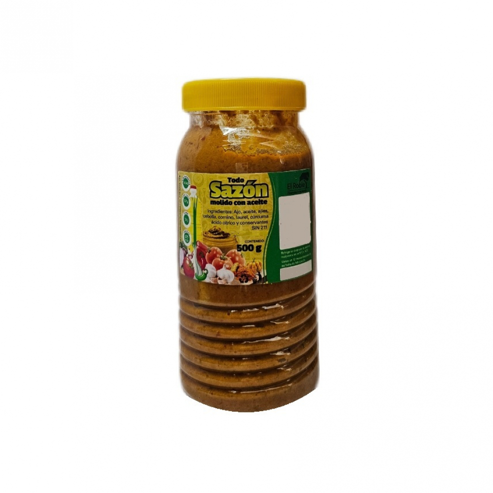 Todo sazón molido con aceite El Roble (500 g / 1.10 lb) | Supermarket ...