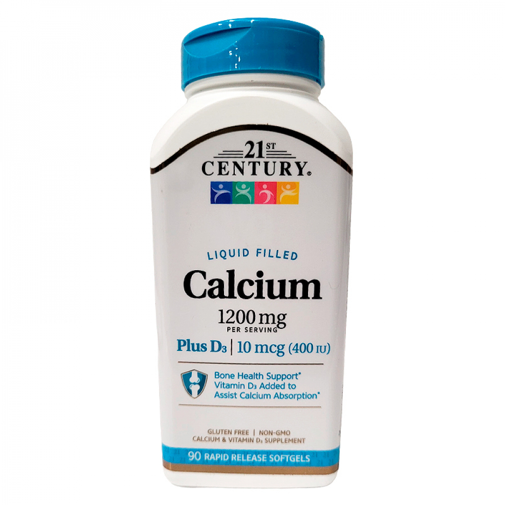 Calcio Plus D3 relleno de líquido (90 cápsulas) | Supermarket 23 es una ...