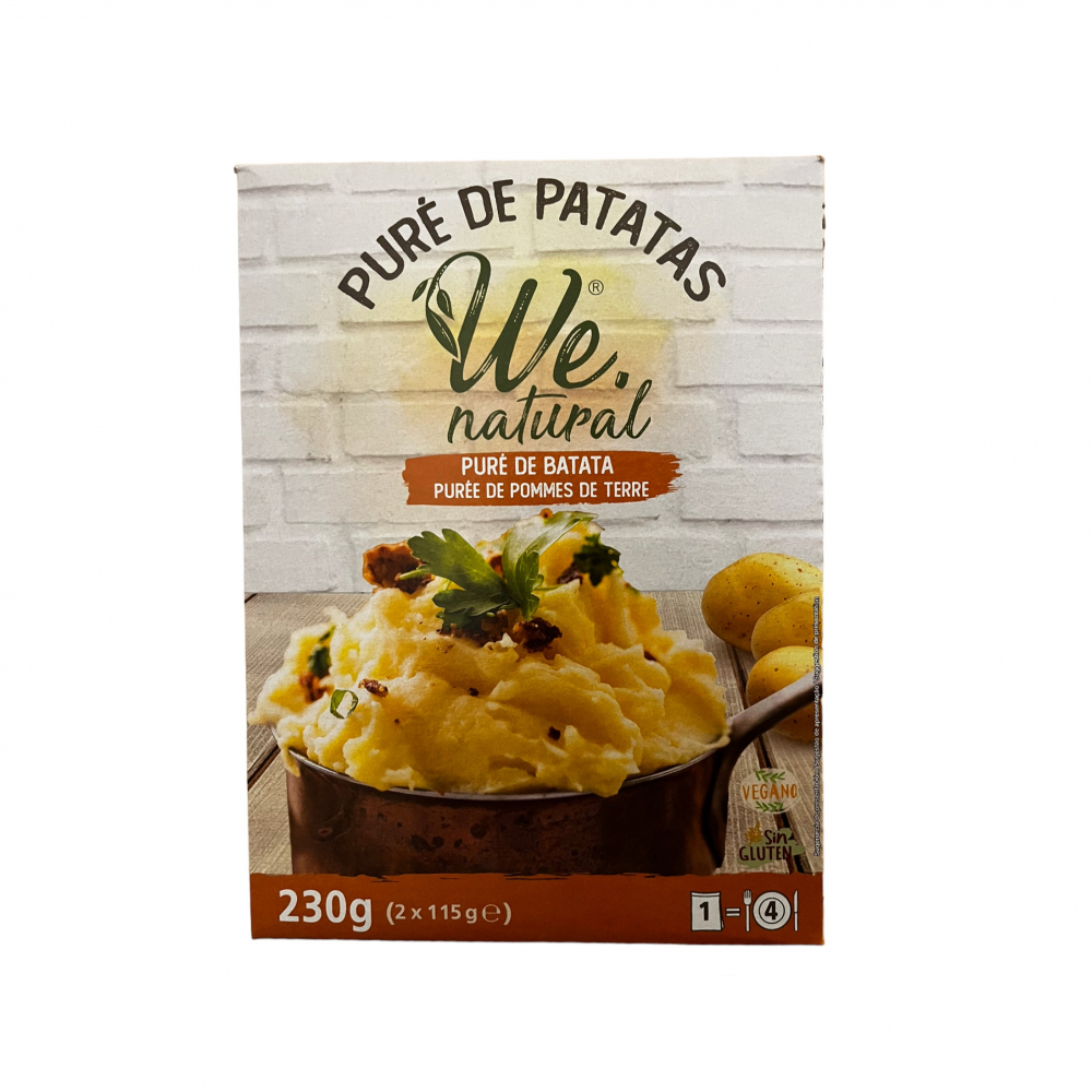 Puré de patatas We Natural (230 g / 8.11 oz) | Supermarket 23 es una ...