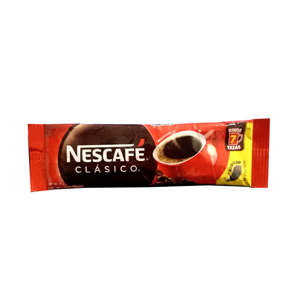 Nescafé 100% pure soluble coffee (14 g) | Online Agency to Buy and Send ...