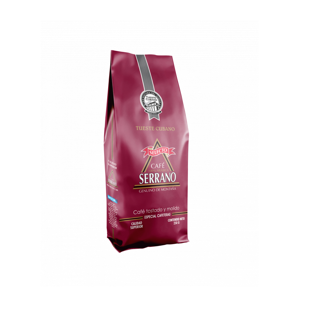 Serrano roasted and ground coffee (250 g / 8.8 oz) | Online Agency to ...