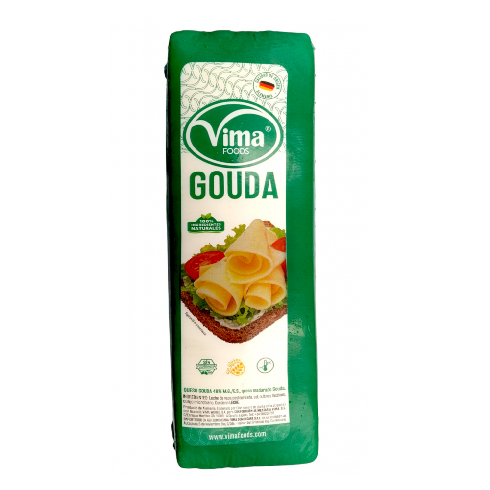 Queso madurado gouda Vima Foods (3 kg / 6.6 lb) | Supermarket 23 es una ...