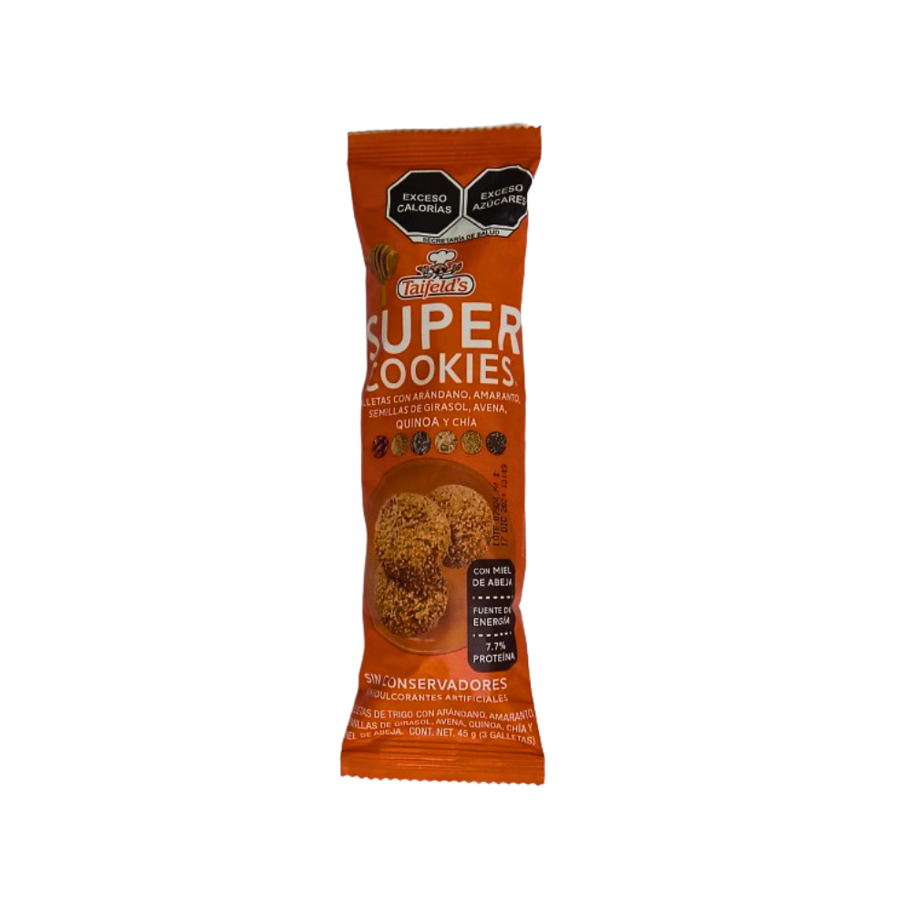 CompreMarket - Galletas super cookies con semillas y miel Taifeld's (43 ...