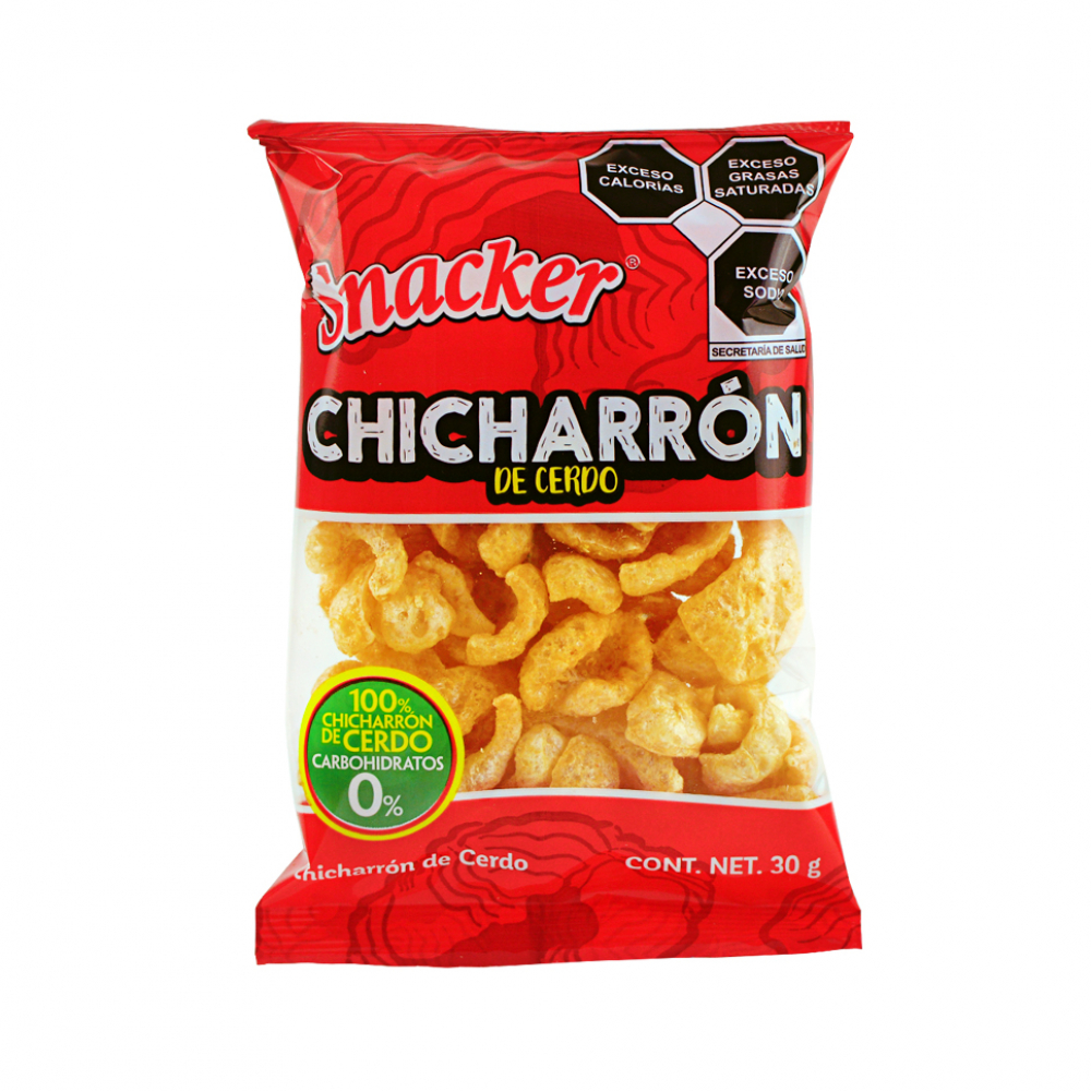 Chicharrón de cerdo Snacker (30 g / 1.05 oz) | Supermarket 23 es una ...