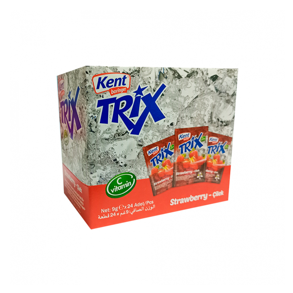 CompreMarket - Caja de refresco en polvo sabor fresa Trix (24 x 9 g)