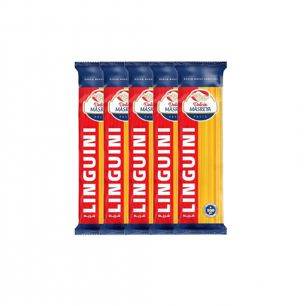 Espagueti linguini Delicia Masreya (5 x 500 g / 1.1 lb) | Supermarket ...