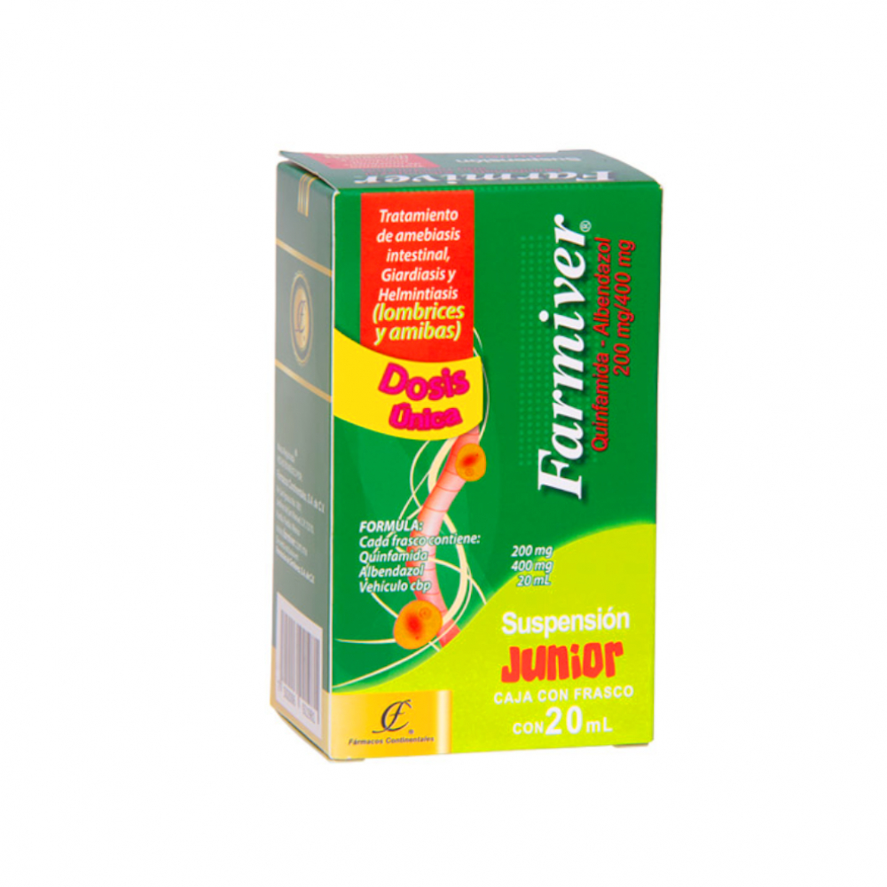 Farmiver. Quinfamida 200 g + Albendazol 400 mg (20 ml) | Supermarket 23 ...