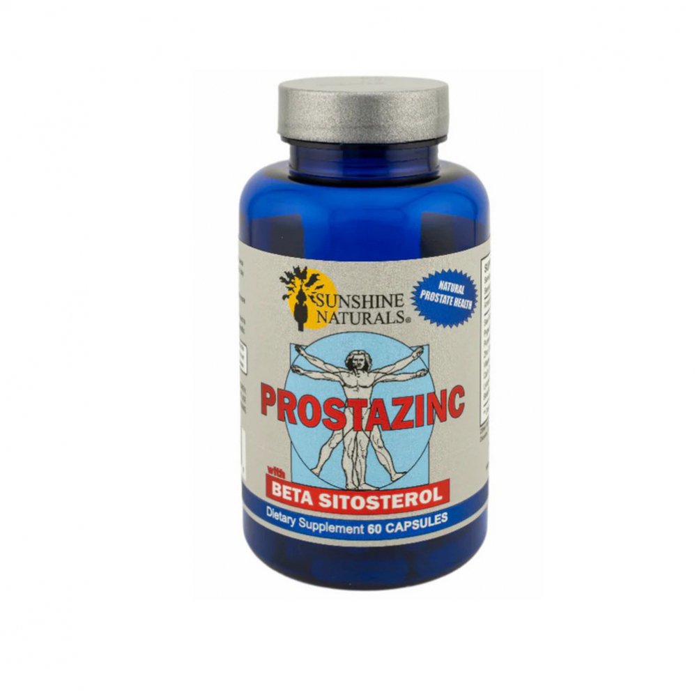 Prostazinc con beta sitosterol Sunshine Naturals (60 cápsulas ...