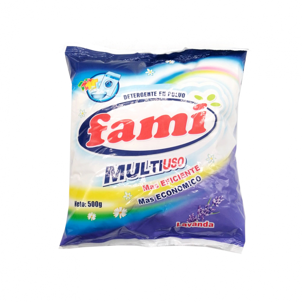 Detergente en polvo aroma lavanda Fami (500 g / 1.1 lb) | Supermarket ...