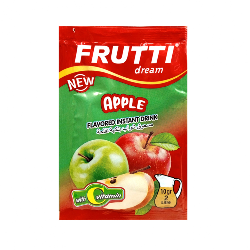 CompreMarket - Refresco instantáneo sabor manzana Frutti Dream (10 g)