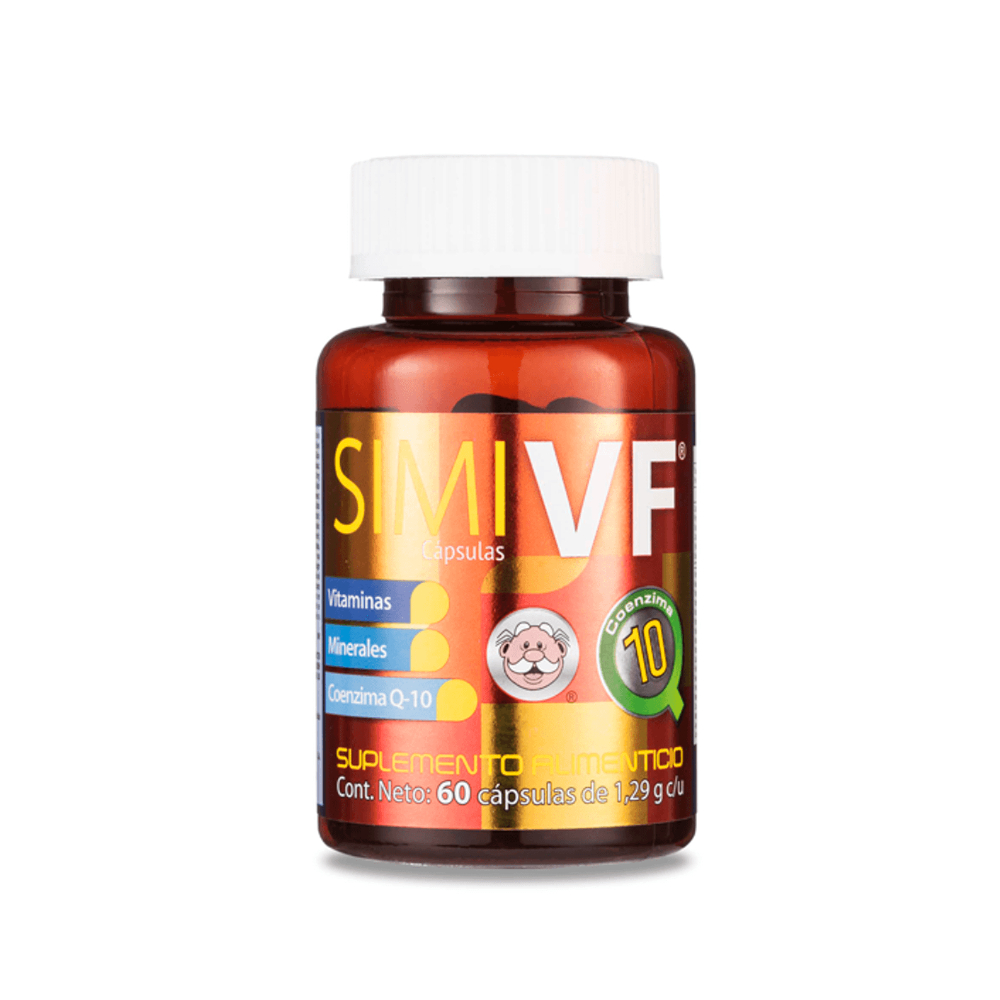 Simi VF. Vitaminas + Minerales + Coenzima Q-10 (60 cápsulas ...